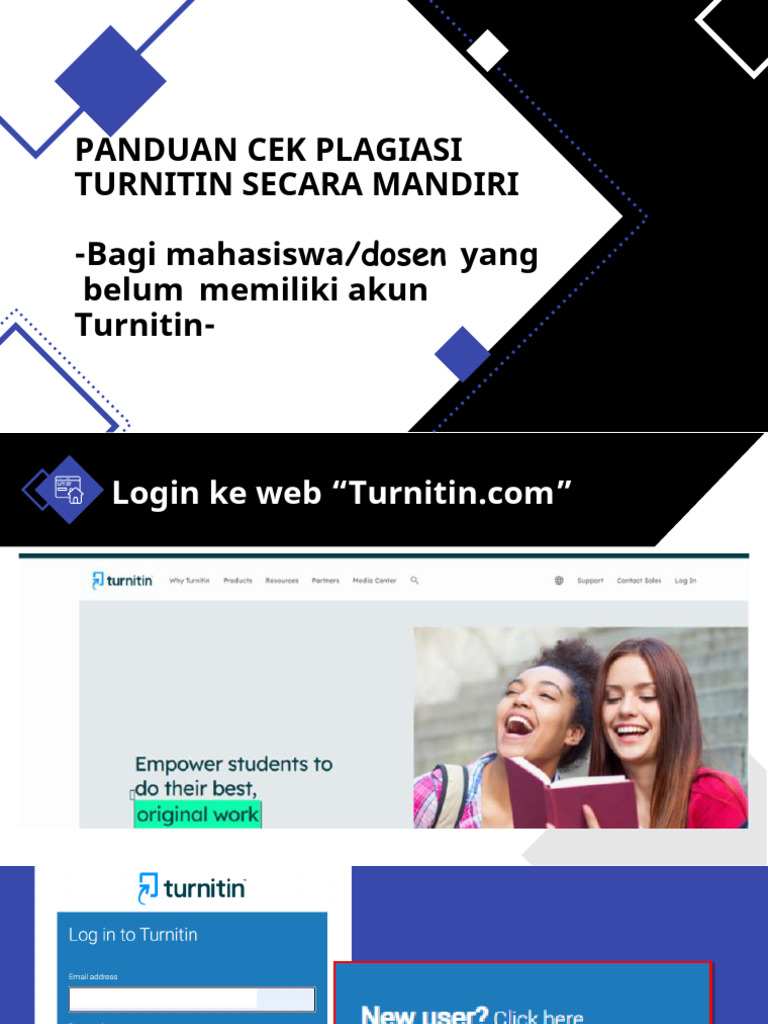 1349-1129-Panduan Turnitin Terbaru Belum Punya Akun | PDF