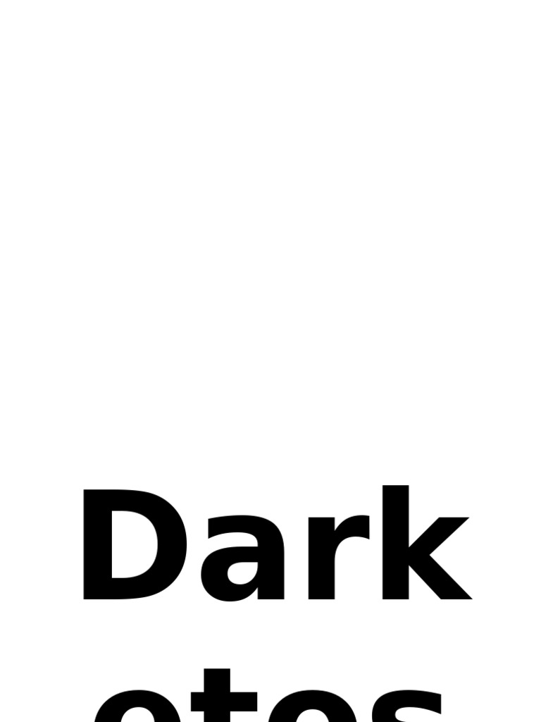 Darketos | PDF
