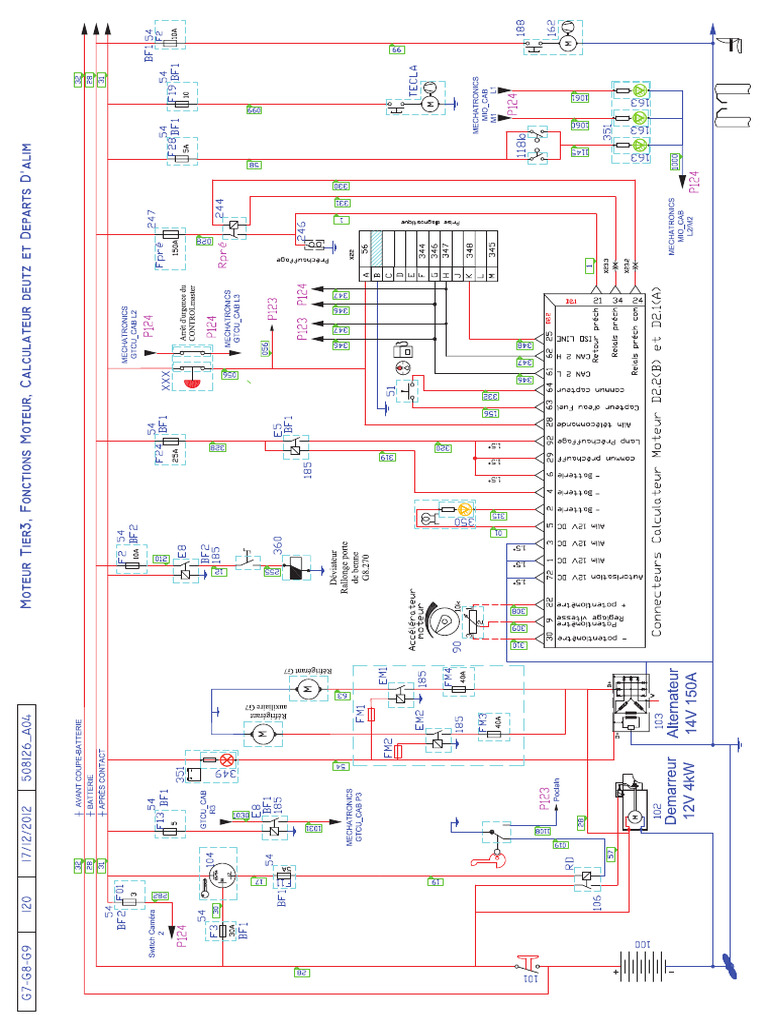 Electrical Diagram G8-G9 | PDF