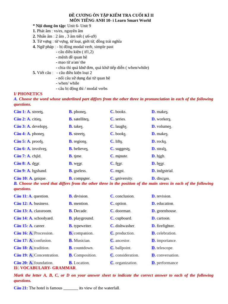 English 10 Final Exam Review Guide | PDF | Compost | Waste