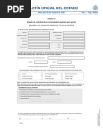 Anexo III. Instrucciones y Formularios | PDF | Certificado de nacimiento
