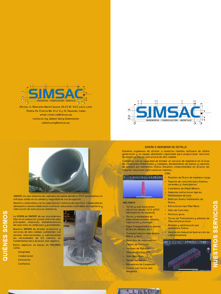 SIMSAC 8p rev01A | PDF | Ingeniería mecánica | Ingeniería