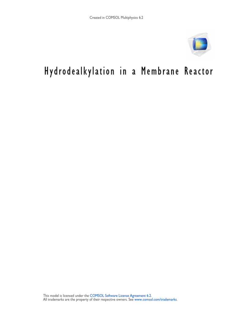 Models - Chem.membrane Hda | PDF | Chemical Reactor | Benzene
