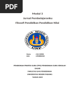 Jurnal MODUL 2 PPG 2025 Pendidikan Nilai | PDF