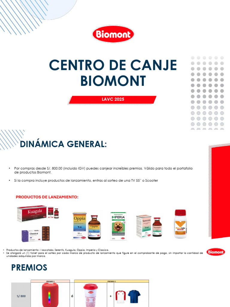 Lavc 2025 - Centro de Canje Biomont | PDF