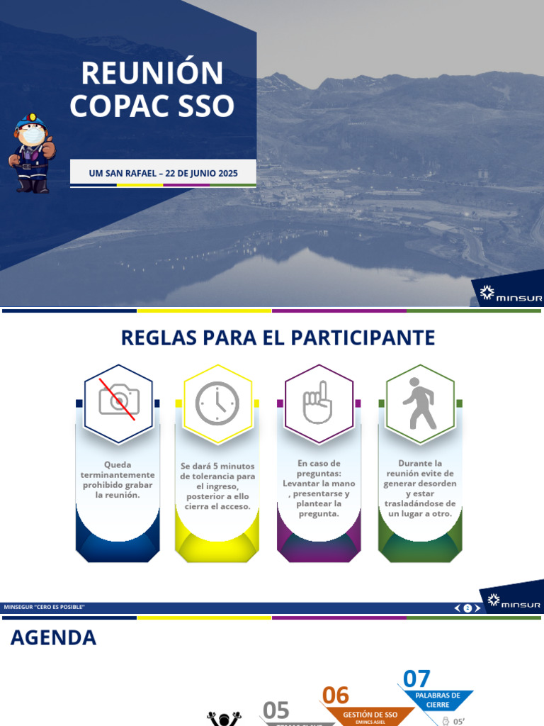 Copac Sso - Semana 25 v-1. - Difusion | PDF | La seguridad | Transporte de tierra