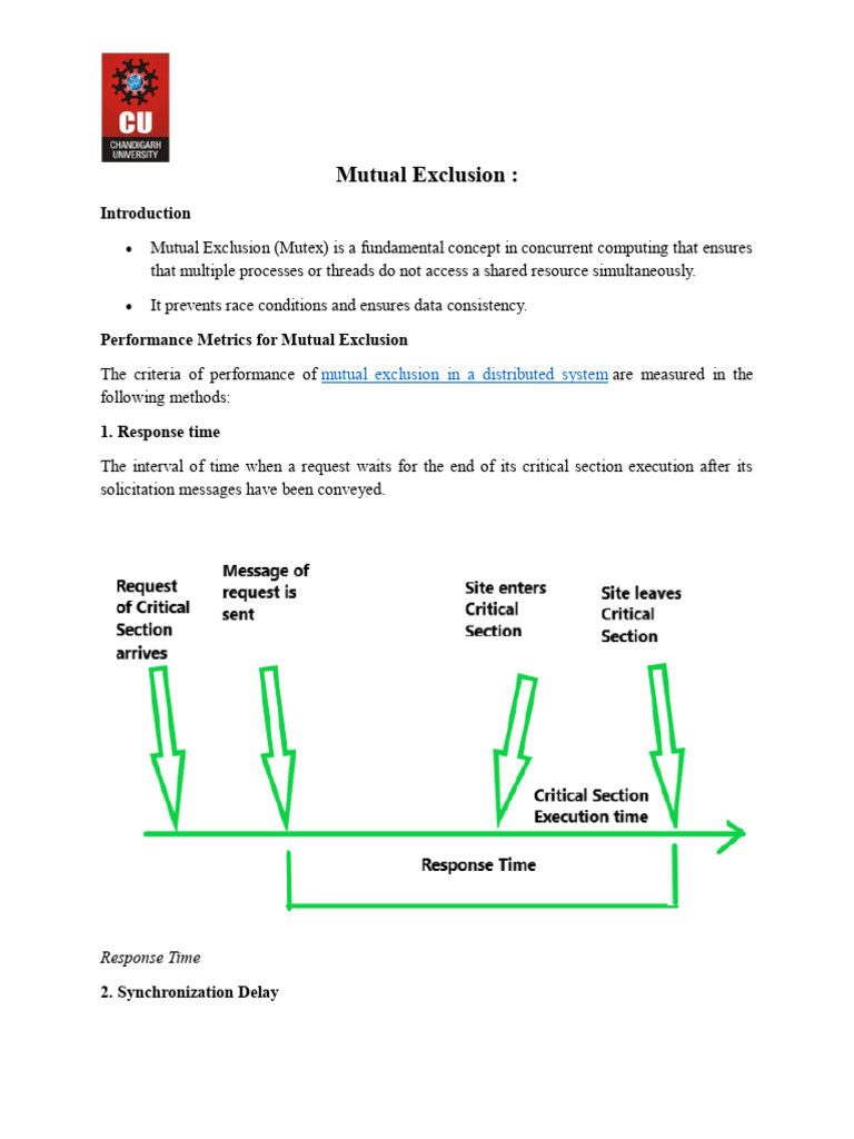 Unit II Mutual Exclusion | PDF | Load Balancing (Computing) | Scheduling (Computing)