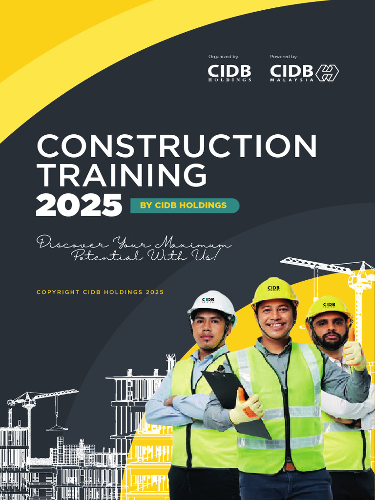 Prospectus Construction Training CIDB Holdings | PDF | Occupational ...