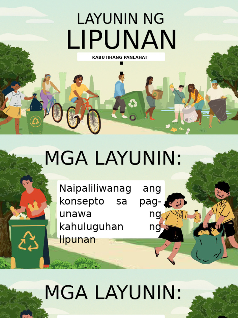 Layunin ng Lipunan | PDF