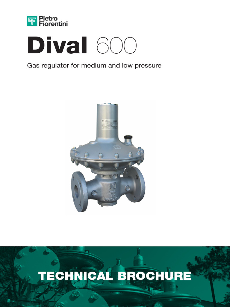 Dival600 Technicalbrochure ENG RevF | PDF | Natural Gas | Gases