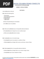 2025 Bece Mathematics Questions (Serialized) | PDF | Mathematics
