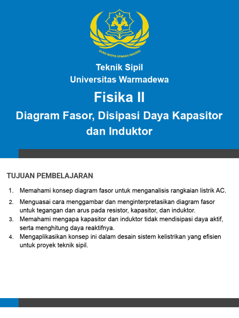 Memahami Disipasi Daya dalam Rangkaian AC | PDF