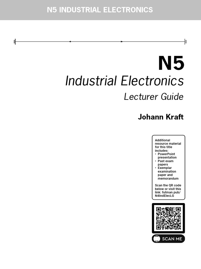 N5 Industrial Electronics Lecturer Guide | PDF | Rectifier | Amplifier