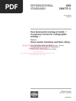 Iso 5817 2023 | PDF | Nondestructive Testing | International ...