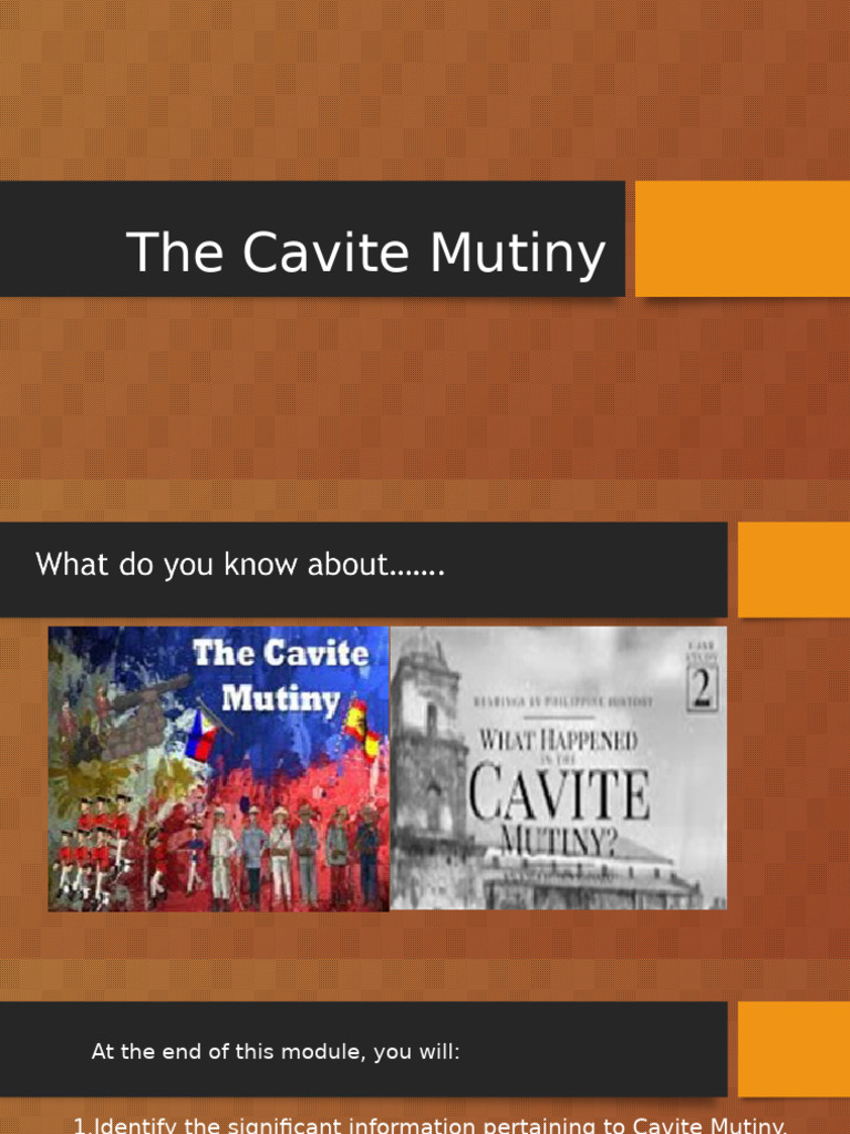 Understanding the Cavite Mutiny | PDF | Philippines–Spain Relations ...