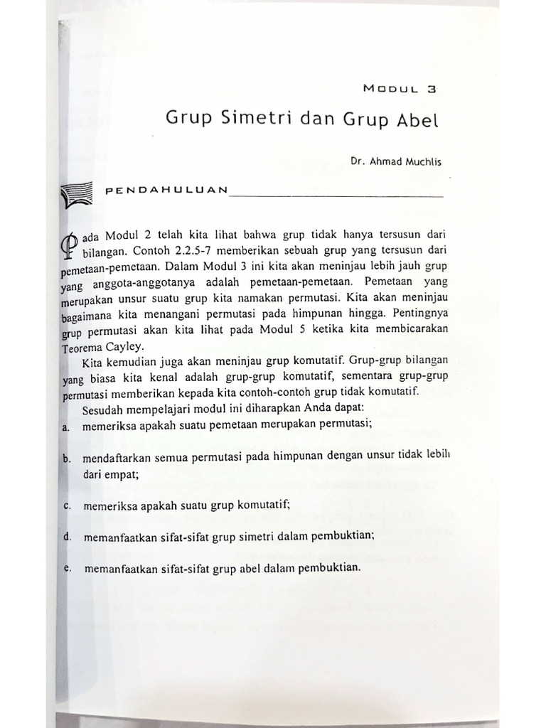Teori Grub Bab 3 | PDF