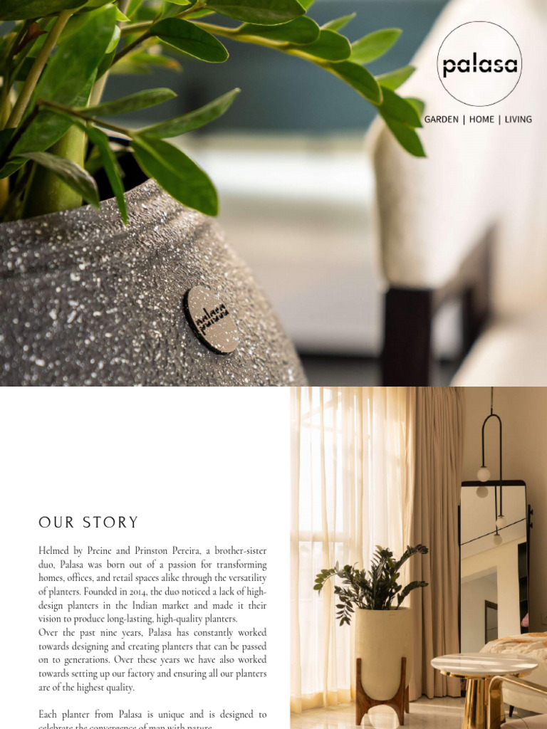 Palasa: Bespoke Planter Solutions | PDF | Fibre Reinforced Plastic