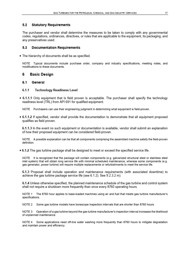 Api 616 2022 | PDF | Turbine | Gas Turbine