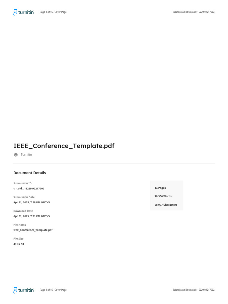 AI IEEE Conference Template | PDF | Robotics | Mathematical Optimization