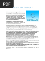 Lenguajes Que Surgieron Del Lenguaje C y Sus Aportes Al Desarrollo de ...
