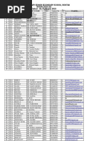 Class List for 2025-26 Session | PDF