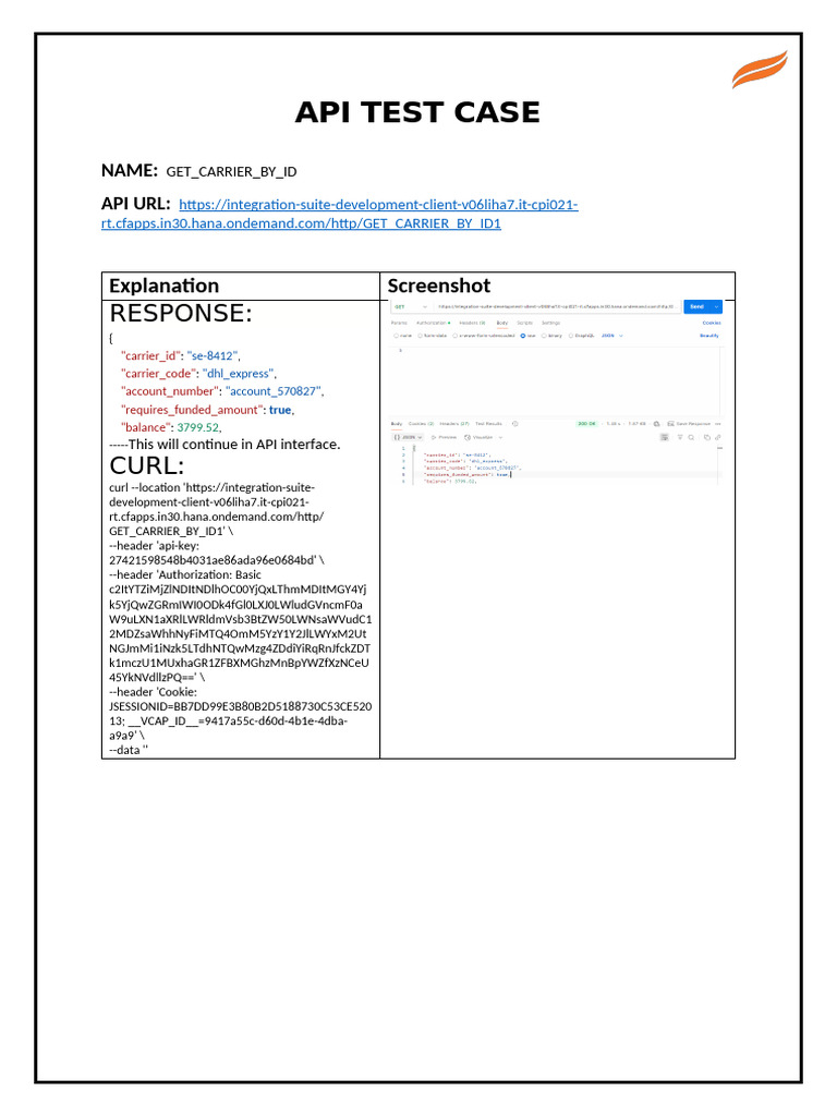 Shipstation Get Carrier by Id | PDF