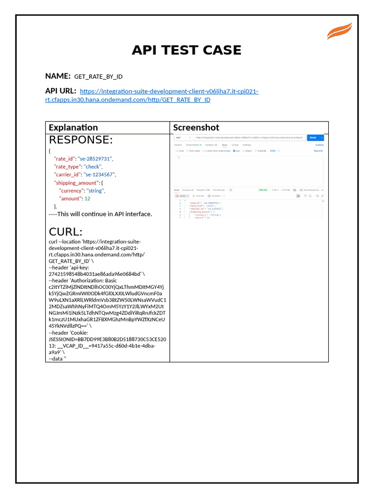 Shipstation Get Rate by Id | PDF