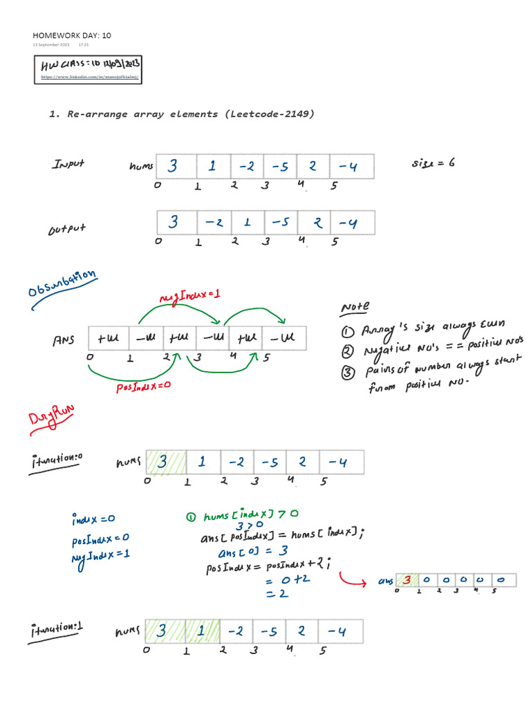 15 Question Solution With Dry Run Notes | PDF | Algorithms | Algorithms ...
