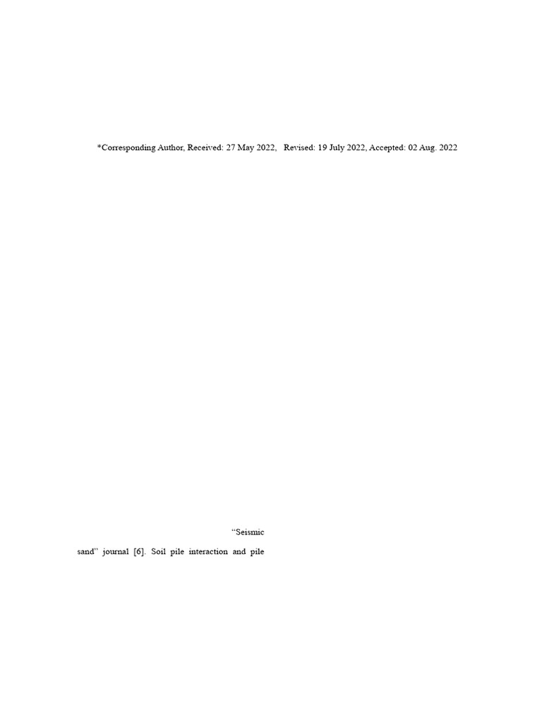 Pushover Analysis of Pile Group Stiffness | PDF | Deep Foundation ...