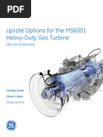 GE 7FA Gas Turbine Technical Data | PDF | Turbine | Gas Turbine