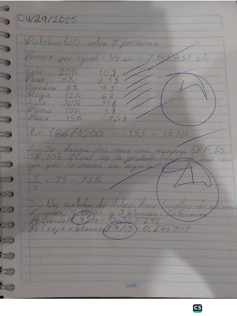 Ejercicios e Investigación | PDF