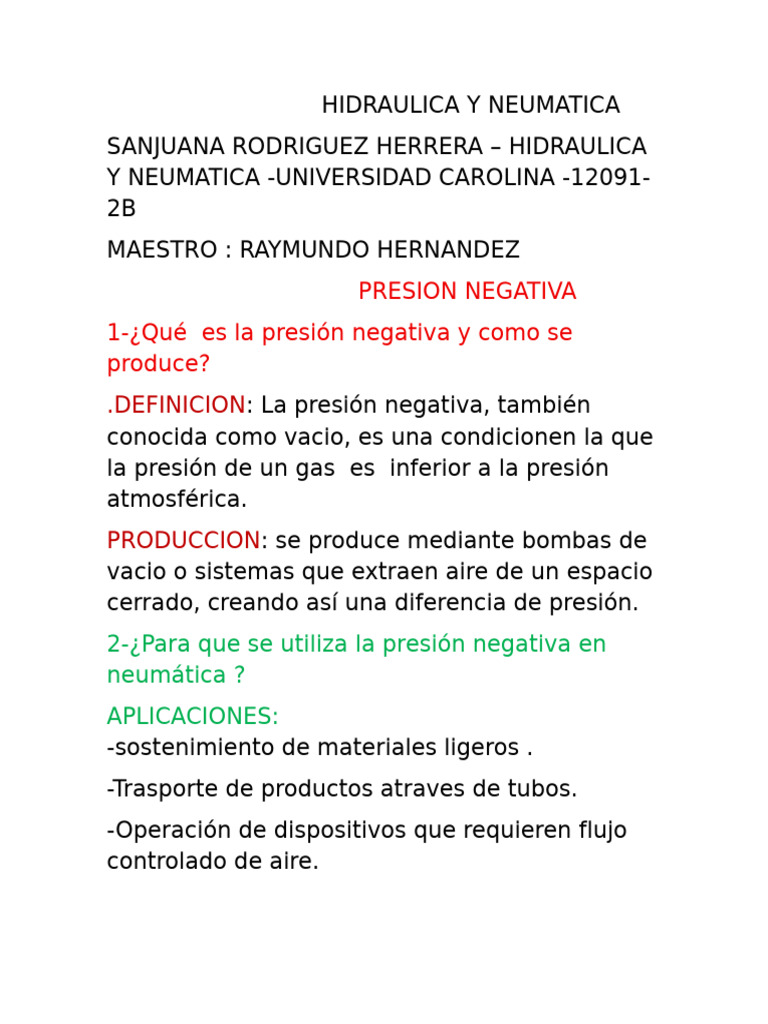 Hidraulica y Neumatica | PDF