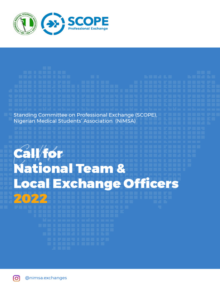 NiMSA SCOPE National Call 2022 | PDF | Internet
