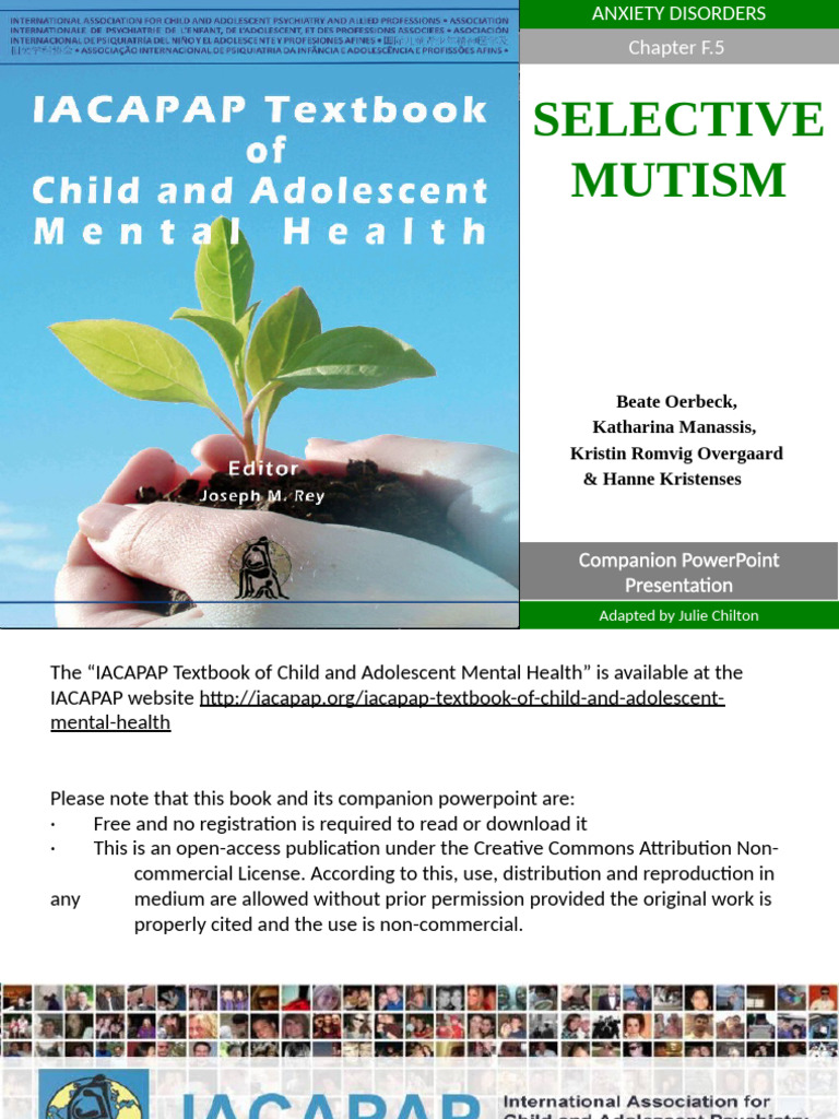F.5 Selective Mutism Powerpoint 2019 | PDF | Anxiety | Behaviour Therapy