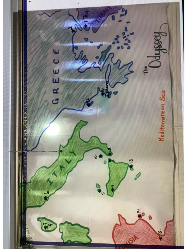 Odyssey Locations Map | PDF