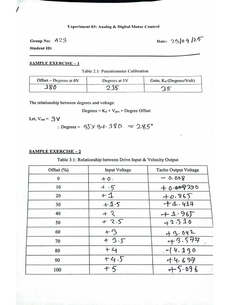 MIC Exp 3 Data | PDF