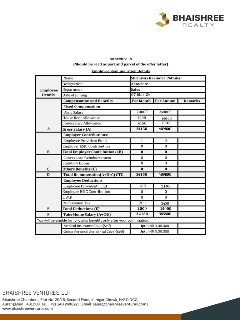 Bhaishree Ventures LLP: Bhaishree Chambers, Plot No. 29/45, Second ...
