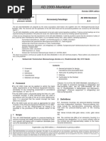 AD 2000-Merkblatt W 1 Overview | PDF | Steel | Welding