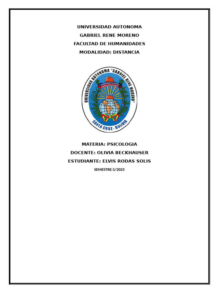 Planificacion de Una Semana de Actividades de Elvis Rodas Solis | PDF