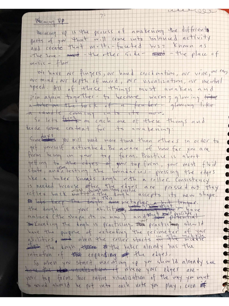 Kurt Rosenwinkel - Handwritten Method Book | PDF