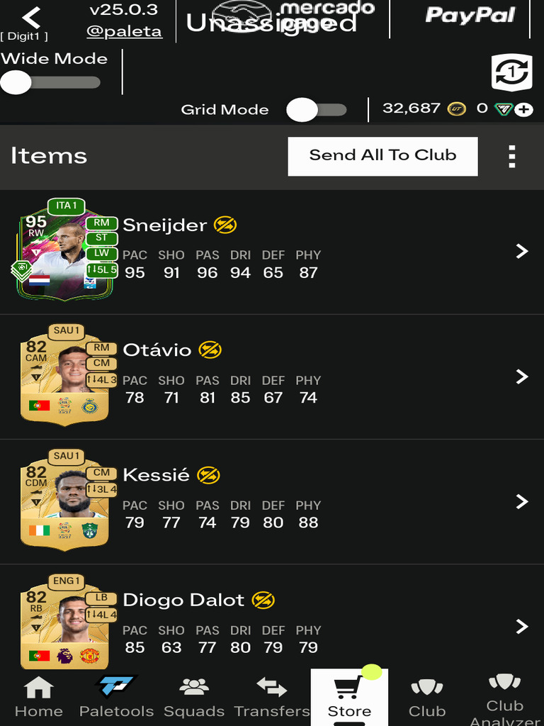 FC Ultimate Team Web App - EA SPORTS Official Site 2 | PDF