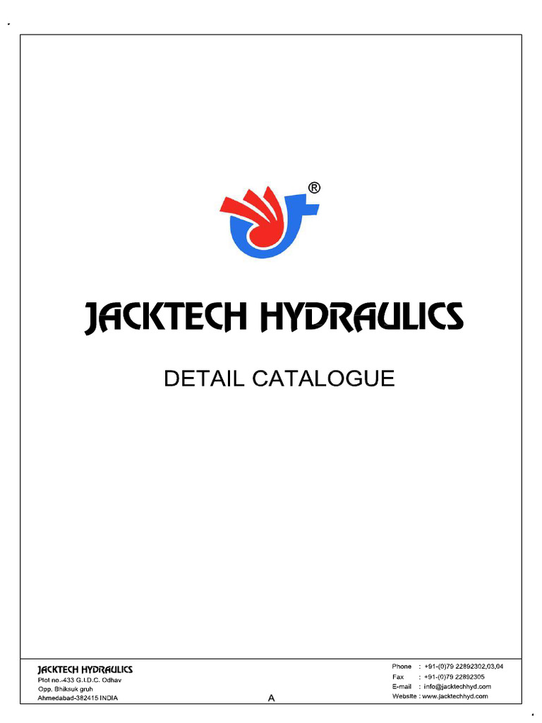 Jacktech Hydraulics - MFG | PDF