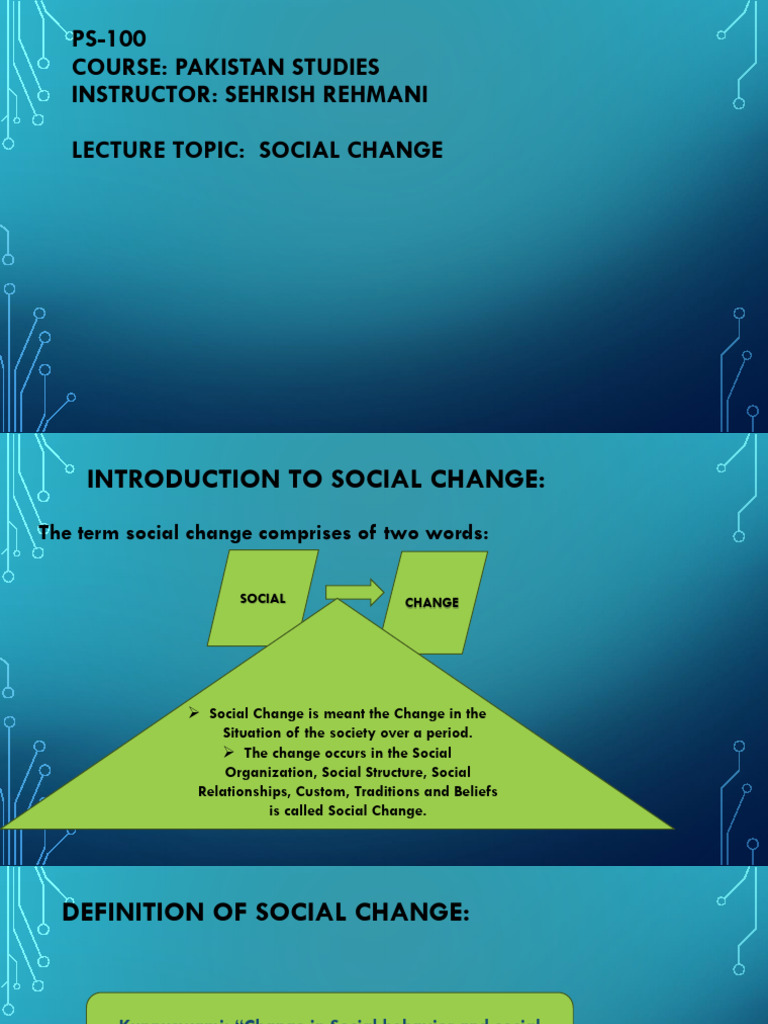 Social Change | PDF | Theory | Epistemology