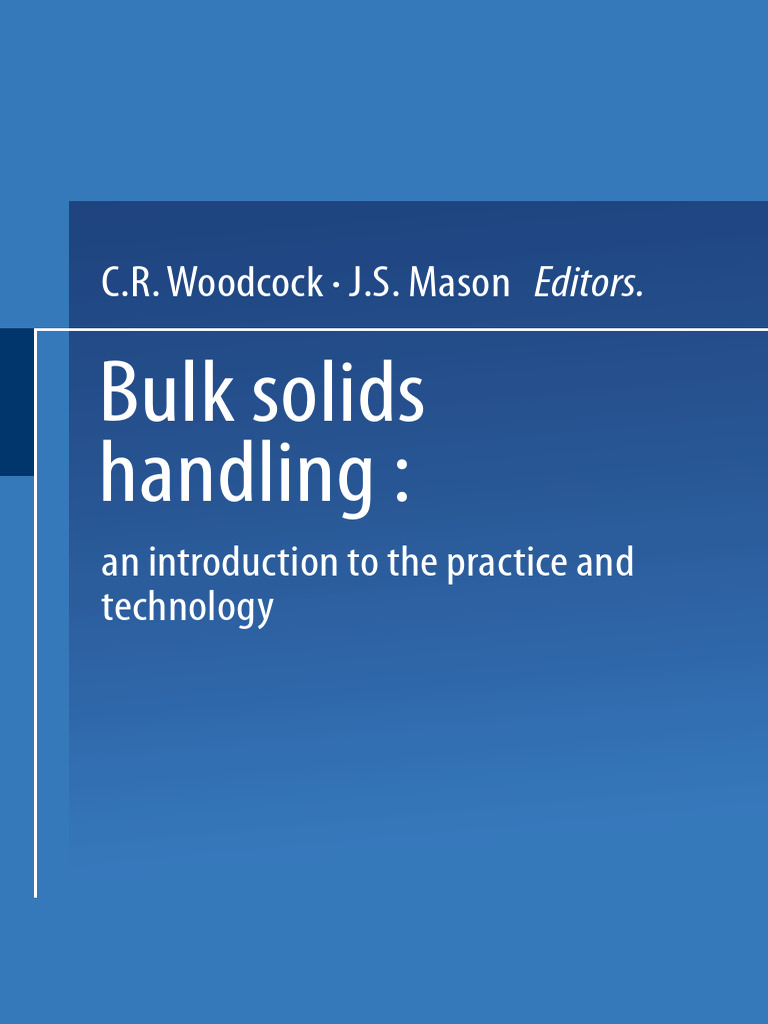 Introduction to Bulk Solids Handling | PDF | Porosity