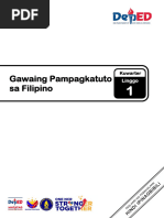 WS - Q1 - Filipino 7 - Lesson 1 - Week 1 | PDF