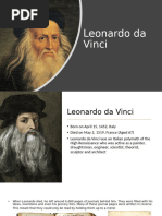 Leonardo Da Vinci PowerPoint Presentation | PDF | Leonardo Da Vinci