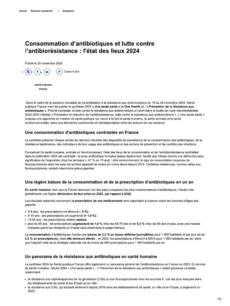 Assurance Maladie France Atb | PDF