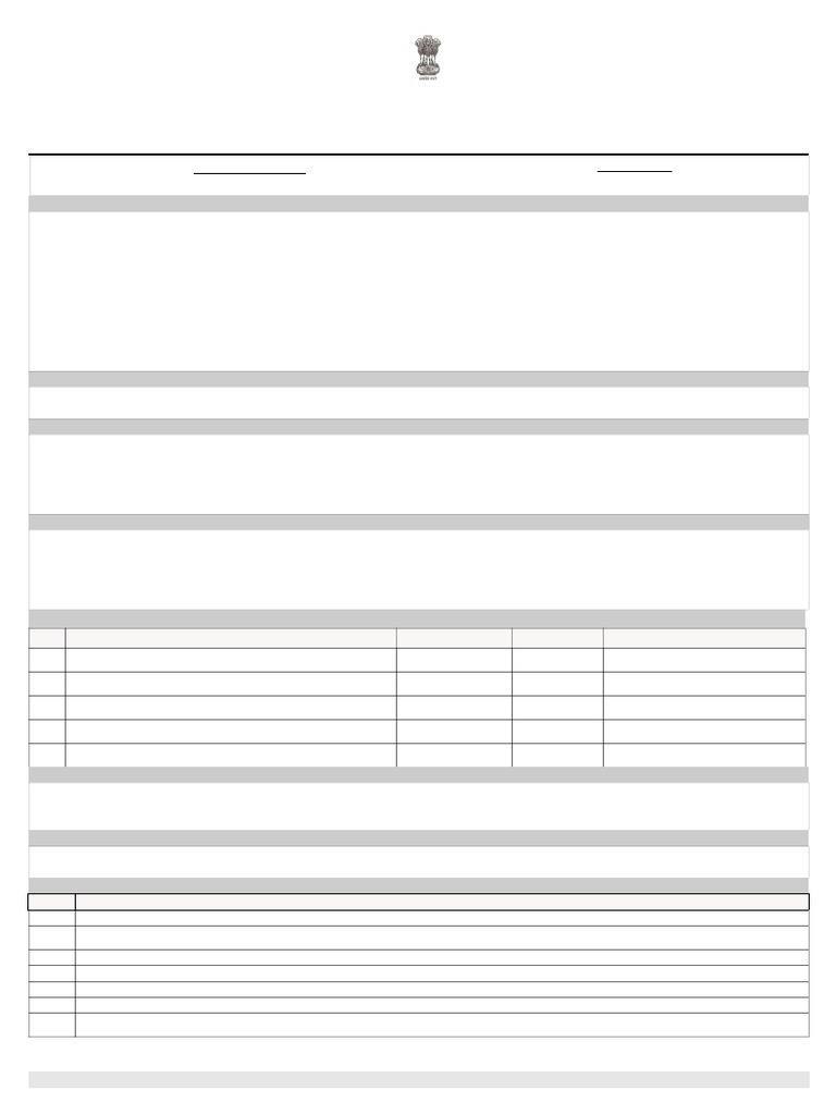 Indian CDC Application Form | PDF | Identity Document | Access Control