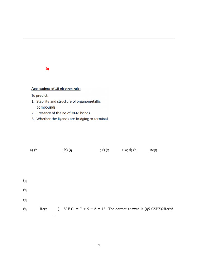 CHE 322 Tutorial 1 - Solution-2024 | PDF | Organic Chemistry | Chemistry