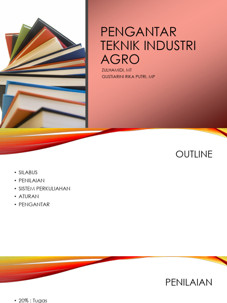 Pengantar Teknik Industri Agro | PDF